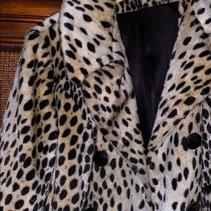 Jackets & Coats | Vintage Animal Print Coat | Poshmark